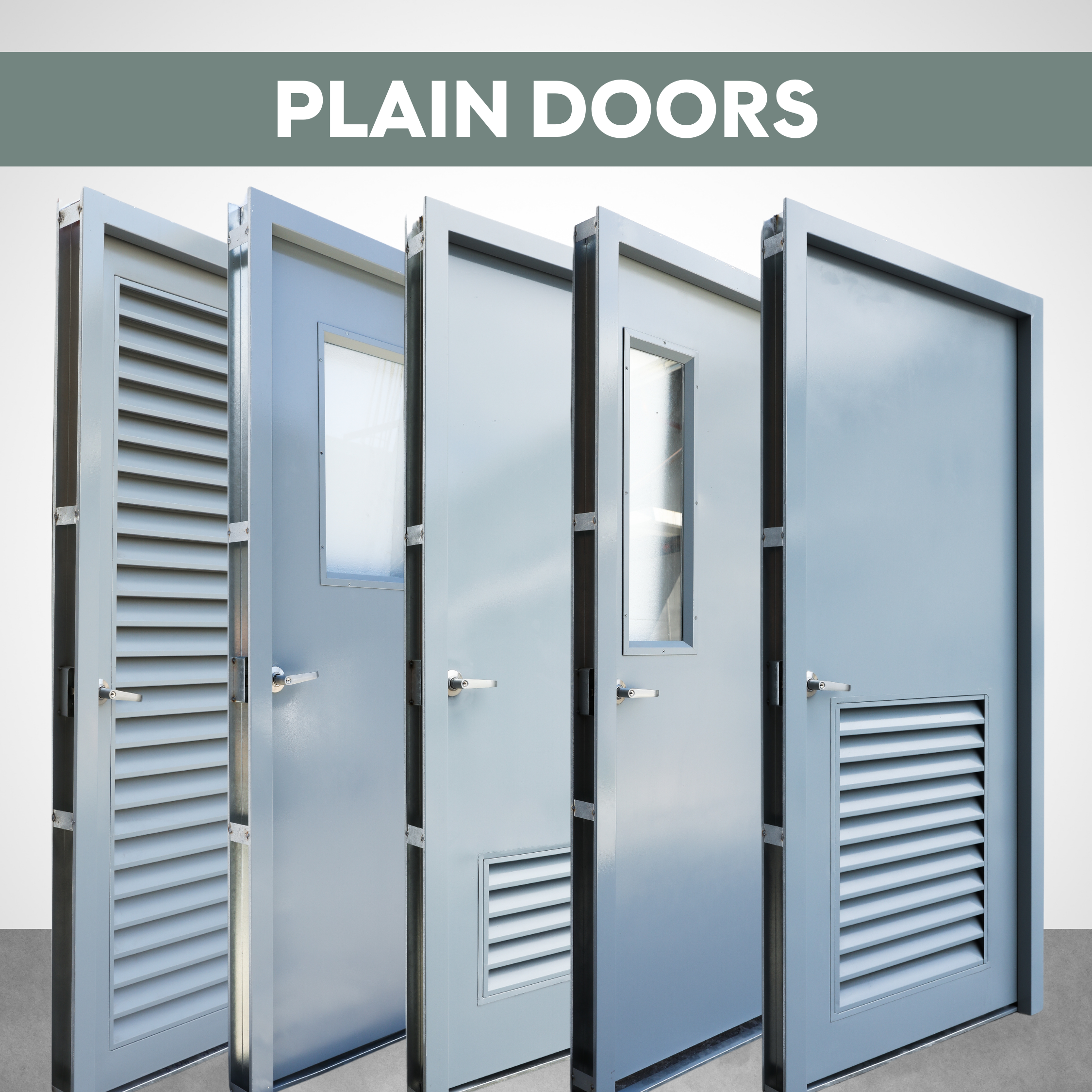 EXPLORE OUR PLAIN DOORS – ADA Steel Door Manufacturing Inc