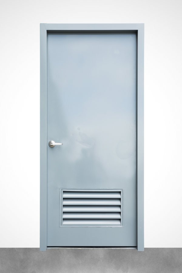 Plain Steel Door | With Bottom Louver – ADA Steel Door Manufacturing Inc