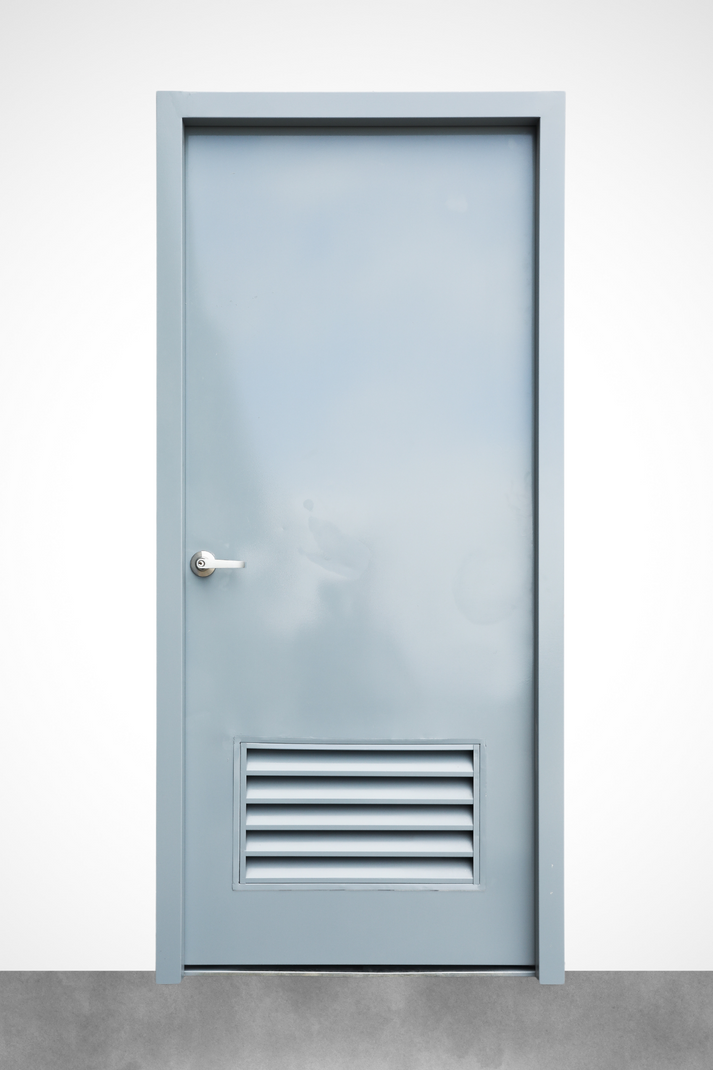 Plain Steel Door | With Bottom Louver – ADA Steel Door Manufacturing Inc