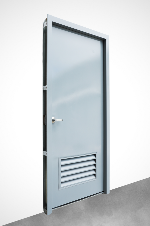 Plain Steel Door | With Bottom Louver – ADA Steel Door Manufacturing Inc