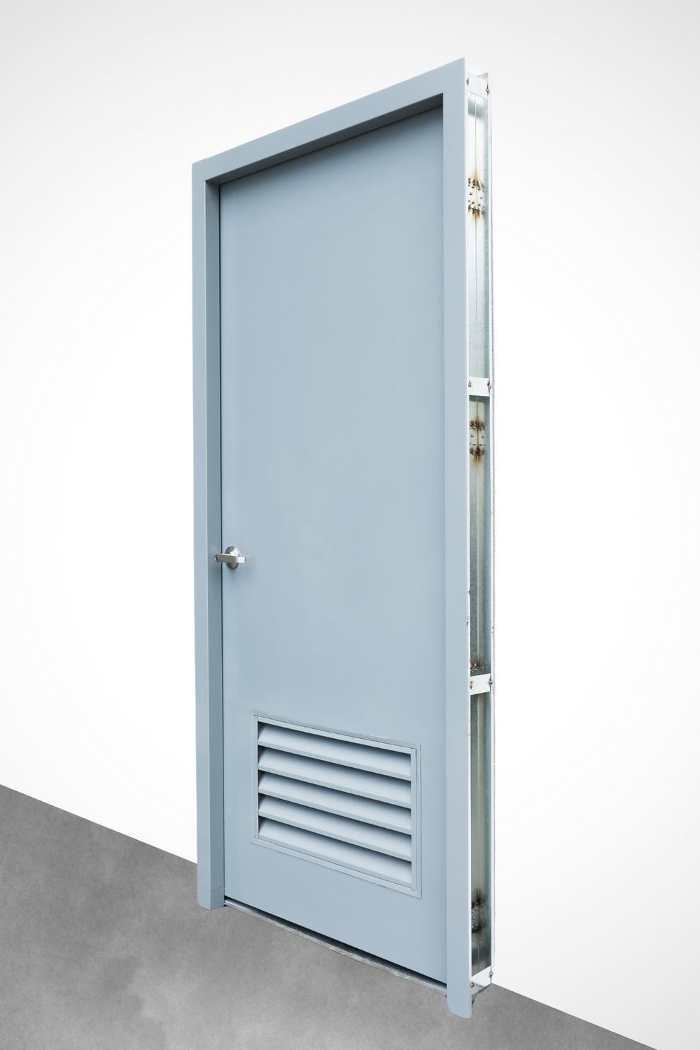 Plain Steel Door | With Bottom Louver – ADA Steel Door Manufacturing Inc
