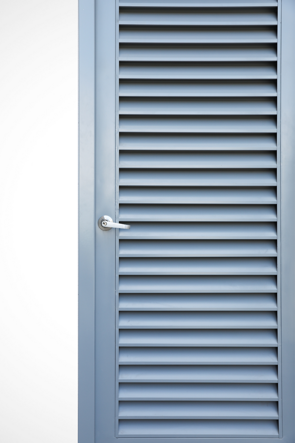 Plain Steel Door | With Full Louver – ADA Steel Door Manufacturing Inc