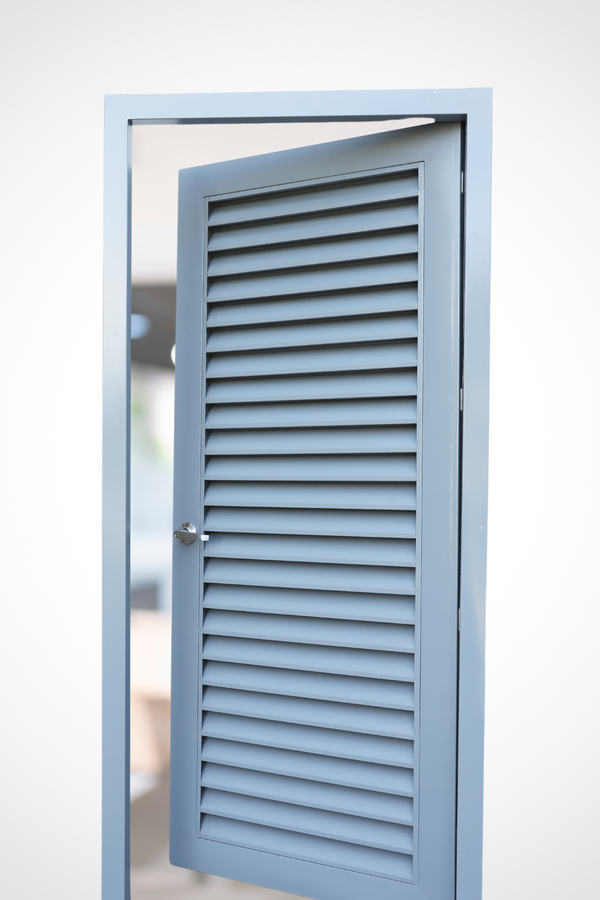 Plain Steel Door | With Full Louver – ADA Steel Door Manufacturing Inc