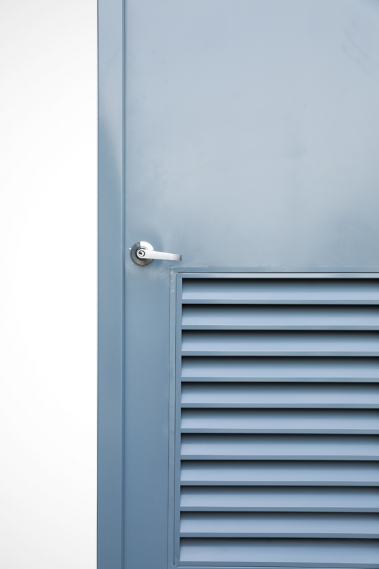 Plain Steel Door | With Half Bottom Louver – ADA Steel Door ...